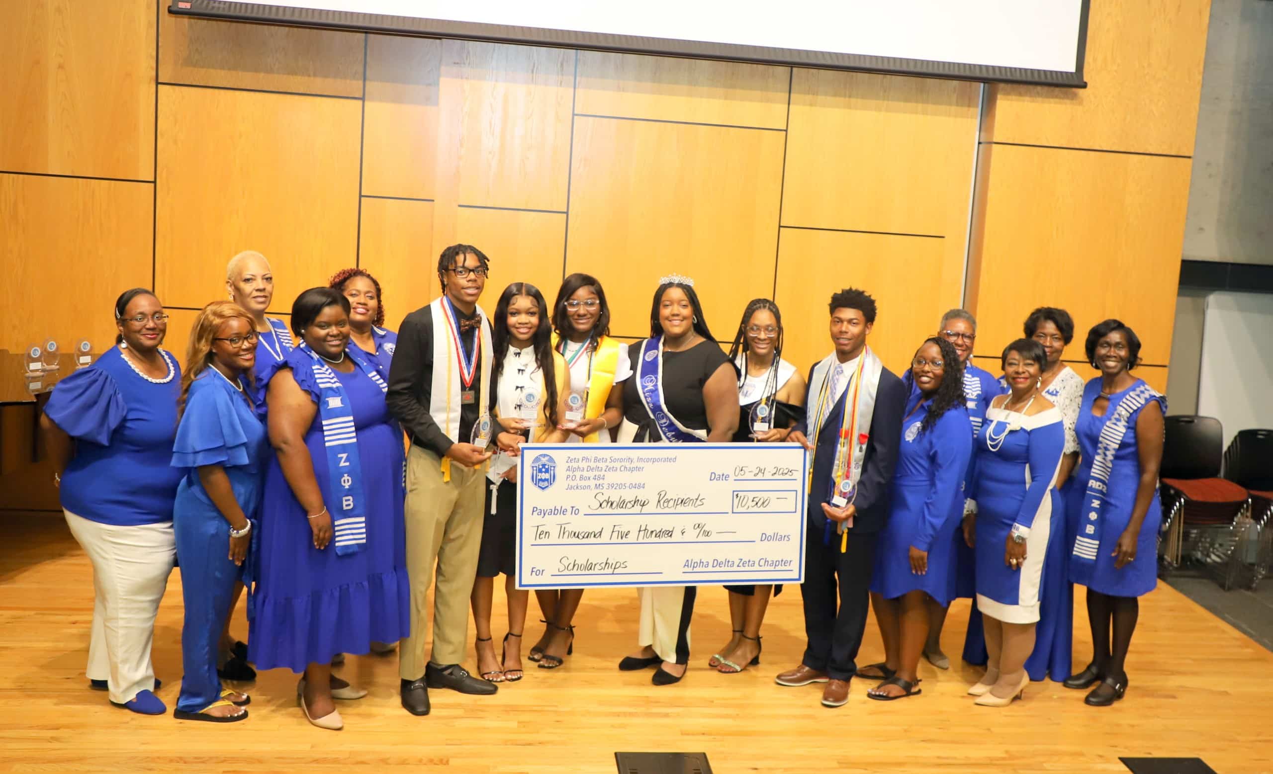 Alpha Delta Zeta Chapter awards over $10,000 in scholarships to ...